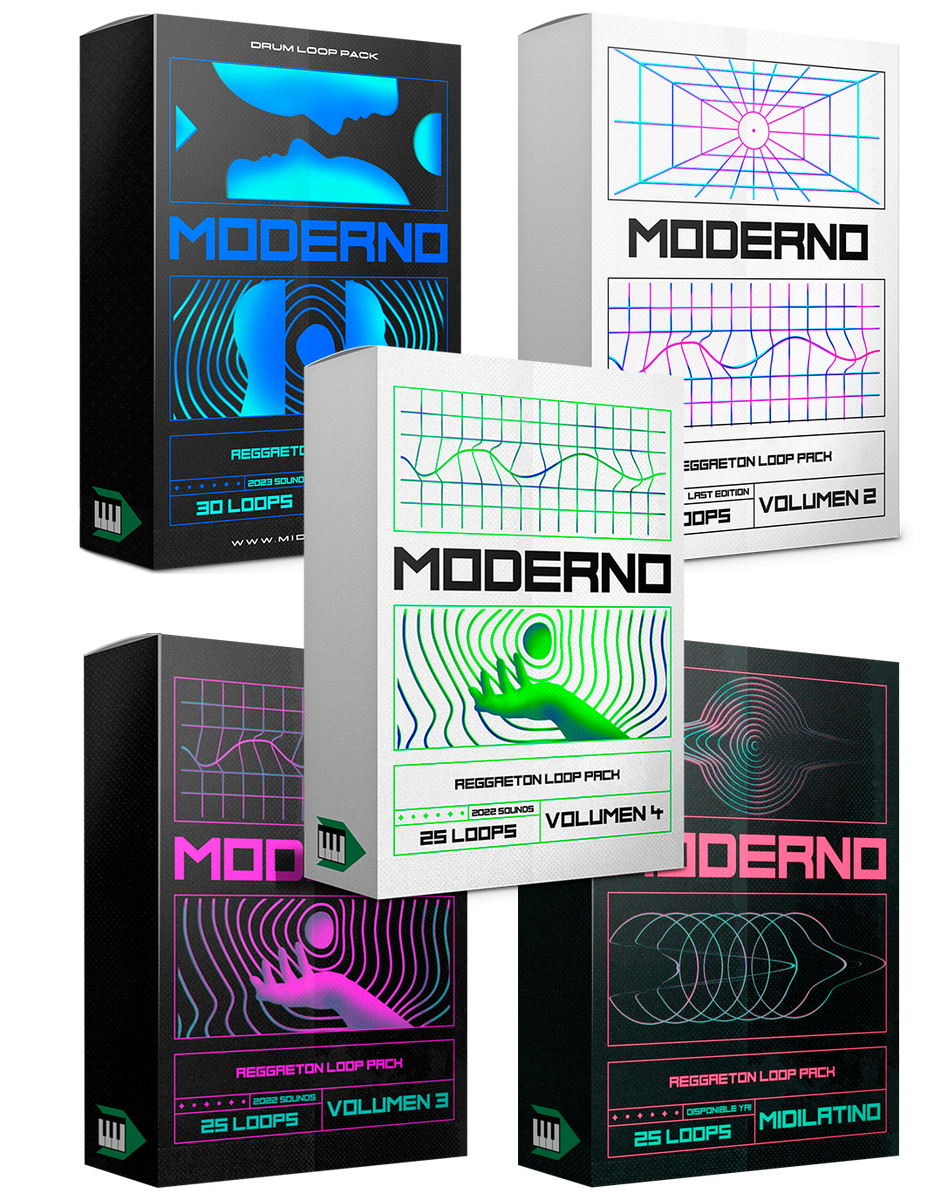 MODERNO LOOP PACK VOL. 4 - REGGAETON – Midilatino